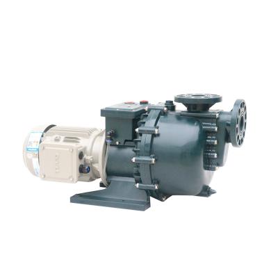 China Acid alkali resistant self-priming pump plastic electroplating pump chemical centrifugal pump for sale