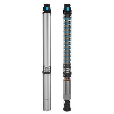 China High lift stainless steel deep well pump industrial oil immersion pump multistage submersible pump for sale