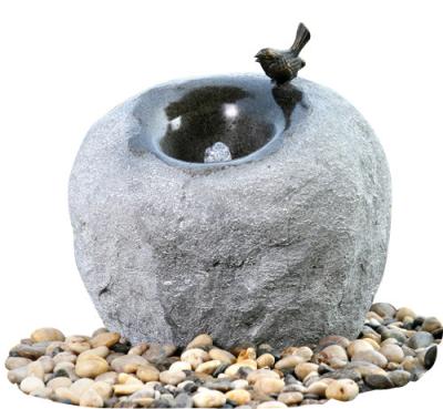 Cina Fontane all'aperto moderne materiali del cemento, fontane del giardino della pietra di colore della roccia in vendita