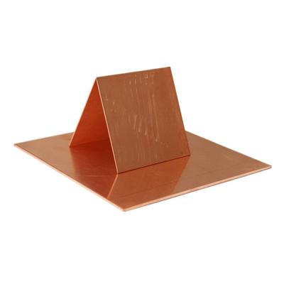 Cina 10mm To 2500mm Red Coppery Copper Polished Brass Sheet C10100 C12000 in vendita