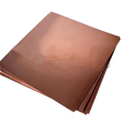 Cina 10mm To 2500mm Red Coppery Copper Polished Brass Sheet C10100 C12000 in vendita