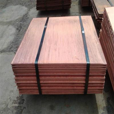 Cina Strato rosso puro 0.5mm del piatto di rame di ASTM AISI 0.8mm 1mm in vendita