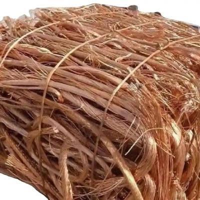 Cina Residuo di metallo luminoso rosso del piatto di rame del residuo del filo di rame di prezzi 99,99% del metallo industriale economico del rifornimento in vendita