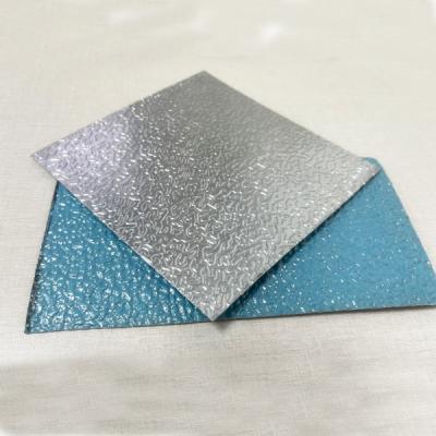 Cina Il ciottolo del martello dello stucco ha impresso gli strati di alluminio riflettenti dello specchio in vendita