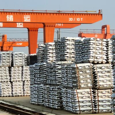 Cina Non-Alloy Aluminum Ingot A7  Al 99.7 Non-Secondary 3000 Series in vendita