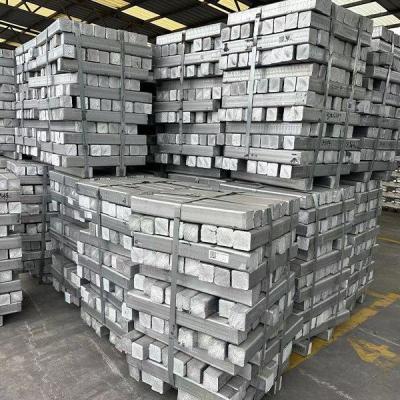 Cina Low price aluminum alloy ingot a356 a380 6061 99.9% pure aluminum ingot in vendita