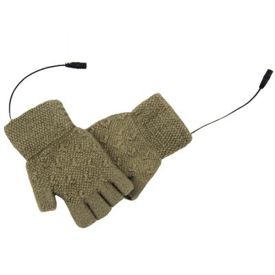 China Far-Infrared Heated Knitted Wool Electric Heated Gloves For Winter Warmth And Comfort for sale