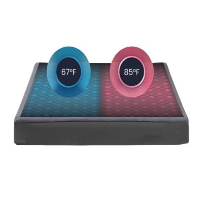 China OEM Dual Zones Control Bed And Blanket Cooling System Warm And Safe Pod Bed Pad Voor Winter En Zomer Matras Topper Te koop