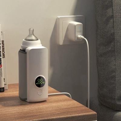China Customizable Wireless Charging Constant Temperature Night Baby Bottle Warmers Universal Model for sale