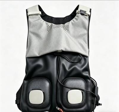 China Electric Customizable 2C 20C Backpack Water Cooling System Mesh Cooling Vest Bladder Flow Control Cooled Clothes RV Outdoor for sale