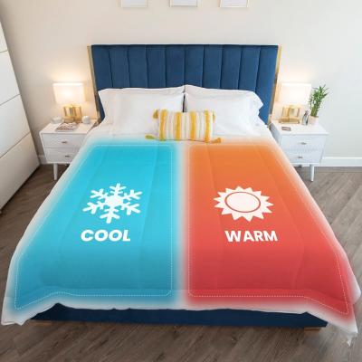 China Customize Smart Control Heating & Cooling Blanket Microfiber Cooling Blanket for Hot Sleepers Household & RV Use for sale