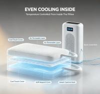China Electric Heating Pillow Equipped with Semiconductor Temperature Control Technology for Stable and Comfortable Temperature for sale