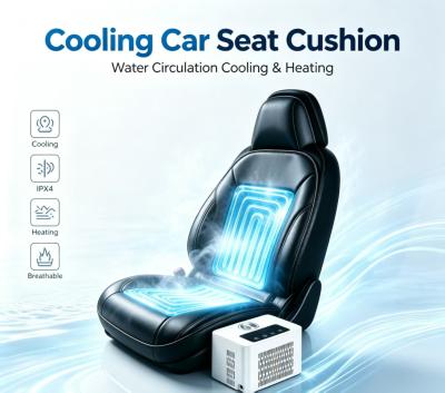 China Car water-cooled hot seat cushion operating at standard 12V voltage with total rated power 84W ensuring safe and energy consumption for sale