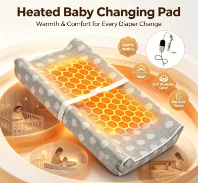 China baby heating pad gentle temperature control soft fabric safe and effective soothing warmth for newborns and young children for sale