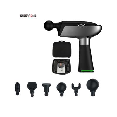 China 6 Speed Body Massager Gun , Electrical Muscle Massager Portable ABS Material ODM for sale