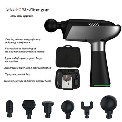 China 6 Speed Body Massager Gun , Electrical Muscle Massager Portable ABS Material ODM for sale