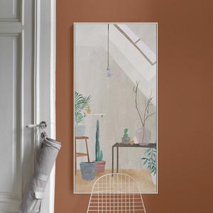 China Wall Mounted Electric Flat Panel Heater Graphene film Material Far Infrared OEM for sale