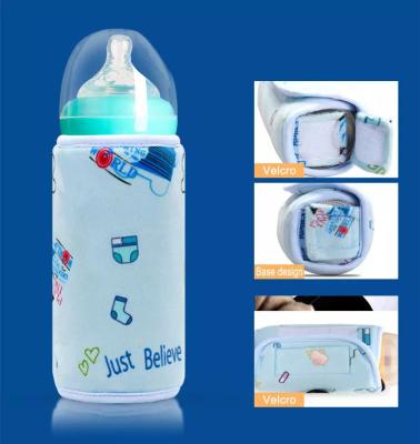 China Portable USB Milk Warmer , Insulated Bottle Warmer Bag for picnic OEM for sale
