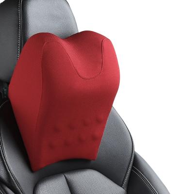 Cina Cuscino di supporto lombare ODM per auto, supporto per il collo del poggiatesta dell'auto a 50 gradi in vendita