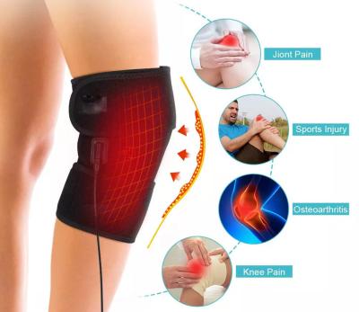 Κίνα OEM Electric Heating Knee Massager , Heat Therapy Knee Wrap Brace μεγέθους 47×20cm προς πώληση