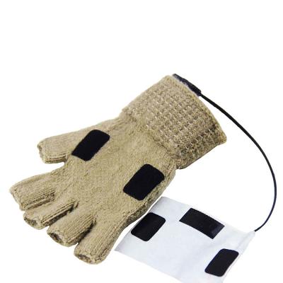 China Far-Infrared Heated Knitted Wool Electric Heated Gloves For Winter Warmth And Comfort for sale