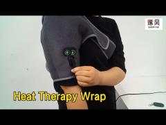 Electric Heat Therapy Wrap Brace 55 Degree USB Charging For Shoulder