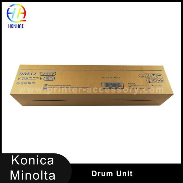 Quality Konica Minolta Black Drum Unit for bizhub C224e C284e C364e C454e C554e - High Print Quality & Long-Lasting 130K Pages for sale