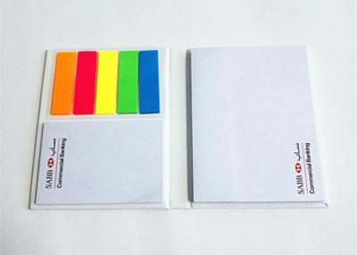 China Portable Custom Made Sticky Notes Woodfree Paper Material Post It Pad Sticky Note Tabs Divider for sale