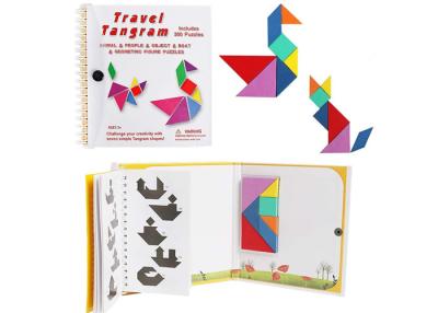 China Colorful EVA Game Puzzle Shapes Magnetic Tangram Road Trip for sale