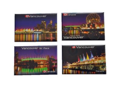 China Home Decoration 78 X 54mm CMYK Color Photo Fridge Magnets Souvenir Fridge Magnets for sale