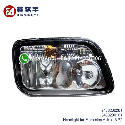 中国 メルセデス・ベンツ アクトロス MP2 ハロゲンヘッドランプ 24V OEM 9438200261 販売のため