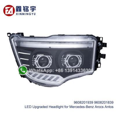 China 9608201939 9608201839 LED Upgraded Headlight for Mercedes-Benz Arocs Antos truck A9608201939 A9608201839 for sale
