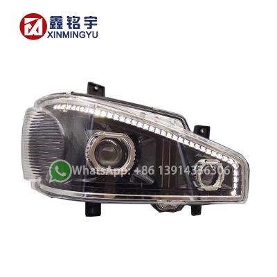 China 3711015-50A 3711020-50A Upgraded LED Convex Headlight Upgrade for FAW J6 Truck High Output Modified Front Lamp Assembly 3711015-50A 3711020-50A for sale