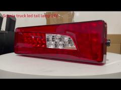 LED Tail Lights for Scania G400 G450 P500 R500 Truck - 24V 36W