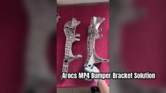 Mercedes Benz Arocs MP4 Bumper Bracket Replacement