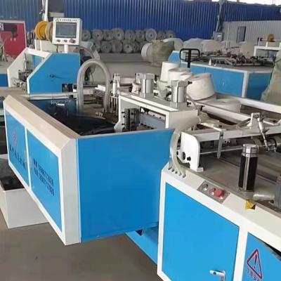 China Used Cold Cut Putty Powder Cutting Folding Sewing Machine For Woven Bags for sale