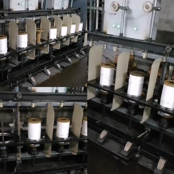 Quality 90% New Cotton Mop Yarn Twisting Machine PP PE Yarn Twister Machine 3000r/Min for sale
