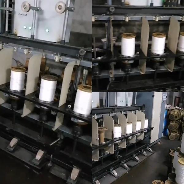Quality 90% New Cotton Mop Yarn Twisting Machine PP PE Yarn Twister Machine 3000r/Min for sale