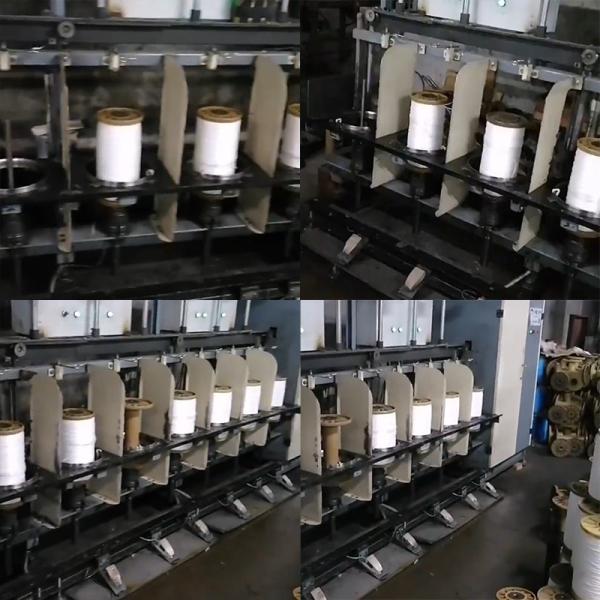 Quality 90% New Cotton Mop Yarn Twisting Machine PP PE Yarn Twister Machine 3000r/Min for sale