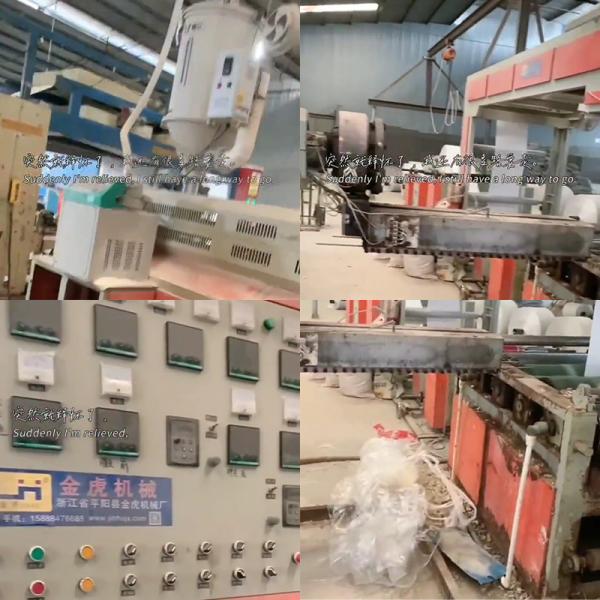 Quality 1M Container Bag Tarpaulin Geo Textiles Plastic Bag Extrusion Coating Laminating for sale
