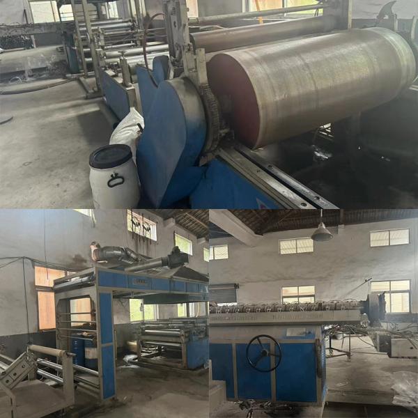Quality 1.2M PP PE Tarpaulin Fabric Extrusion Coating Lamination Machine for sale