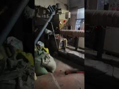 Second Hand 3.5M PP Woven Bag Making Machine Flat Yarn Extrusion Line