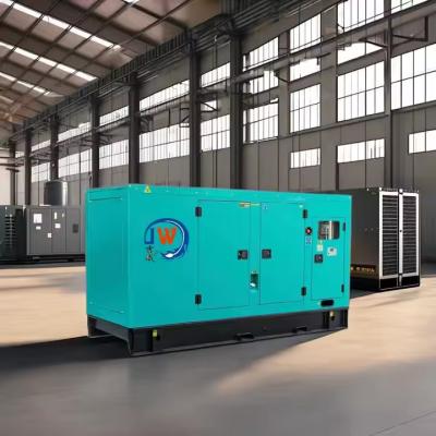 China 120kw 70DB Super Noise Reduction Quiet Portable Diesel  Generator 150 Kva Genset for sale