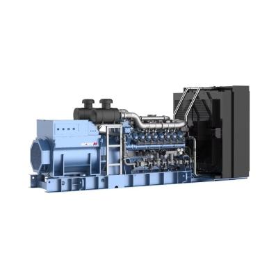 중국 1100kw 1375kva CNG 발전기 집합 가스 터빈 발전기 집합 원격 시작 판매용