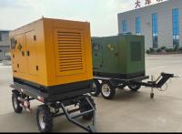 Quality 60kW 75kVA 80kW 100kVA Mobile Trailer Diesel Generator Customizable and Water for sale