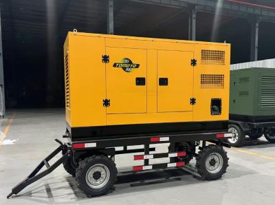 Cina 100kw 120kva 120kw 150kva 150kw 180kva Mobile trailer generatore diesel flessibile e affidabile in vendita