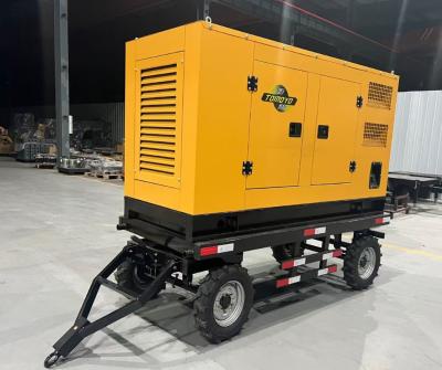 Cina 100kw 120kva 120kw 150kva 150kw 180kva Mobile trailer generatore diesel flessibile e affidabile in vendita