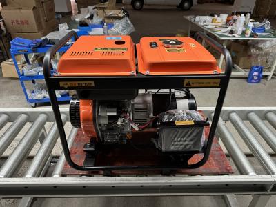 China 6kw High Quality Diesel Generator Portable Customizable 220V 380v With Wheels And Handrails for sale