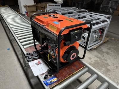 China 6kw High Quality Diesel Generator Portable Customizable 220V 380v With Wheels And Handrails for sale