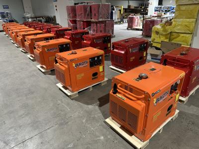 China Silent 7kw Diesel Generator Set Portable  Air Cooled Customizable 220V 380V Single/Three Phase for sale